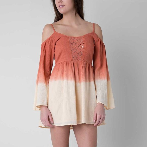 Element | Dresses | Element Lulu Dress Cold Shoulder Size S Boho Ombre ...